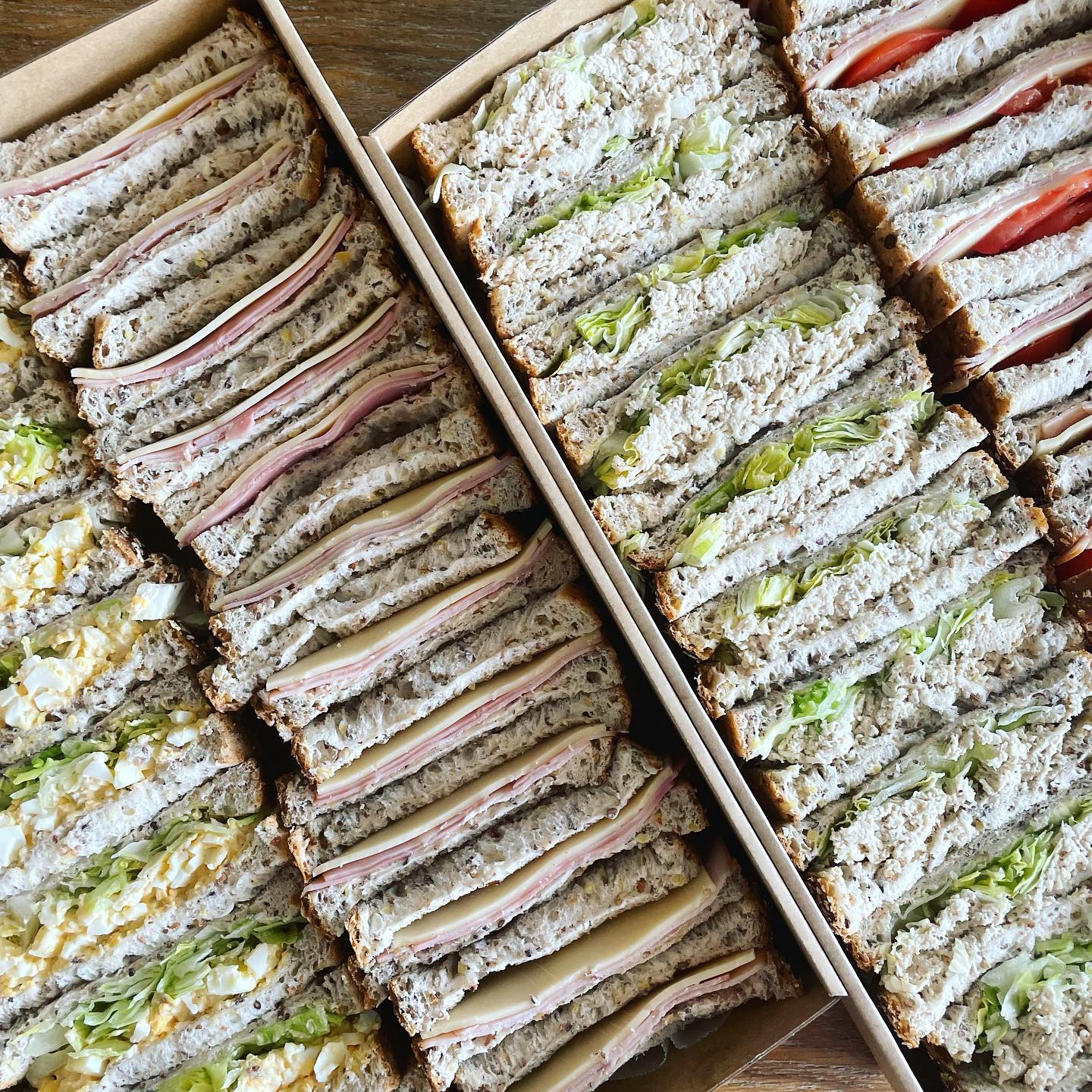Sandwich Box 20-22 Pieces | Corporate Catering Tweed Coast and Gold ...